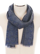 100% Wool pocket handkerchief grey Rosi Collection