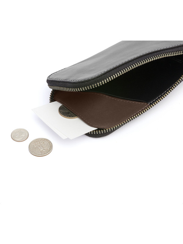 Bellroy Phone Pocket in Black leather
