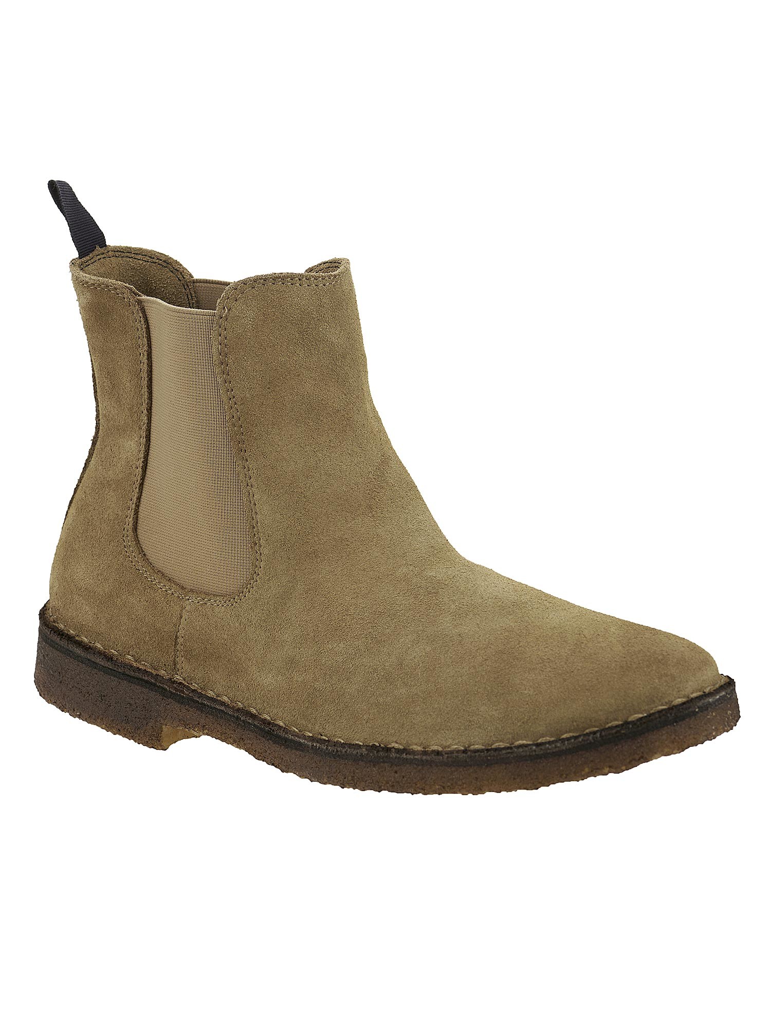 Bottes pour homme en cuir suédé beige - Wally Walker