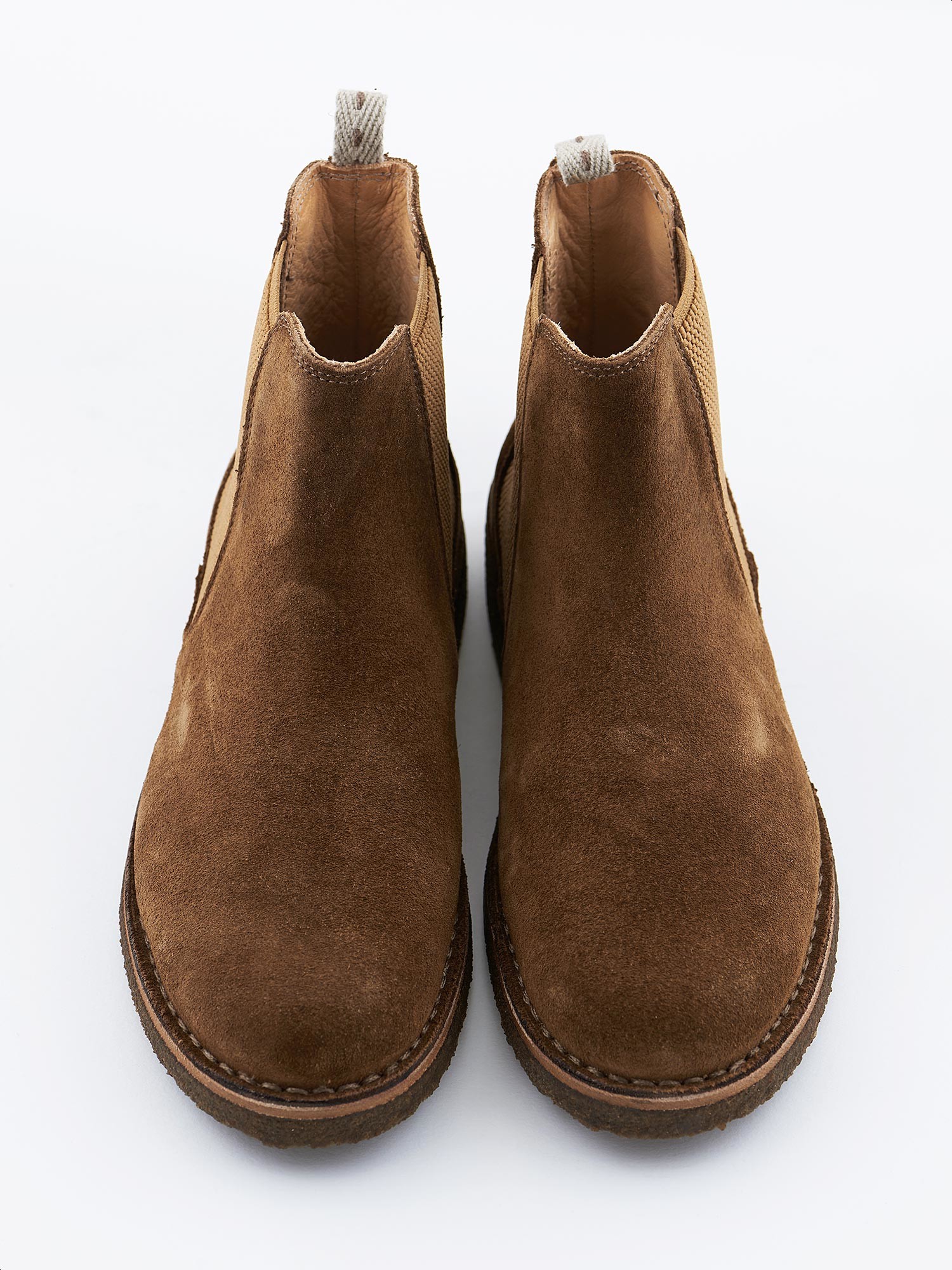 Astorflex - Bottine en daim marron