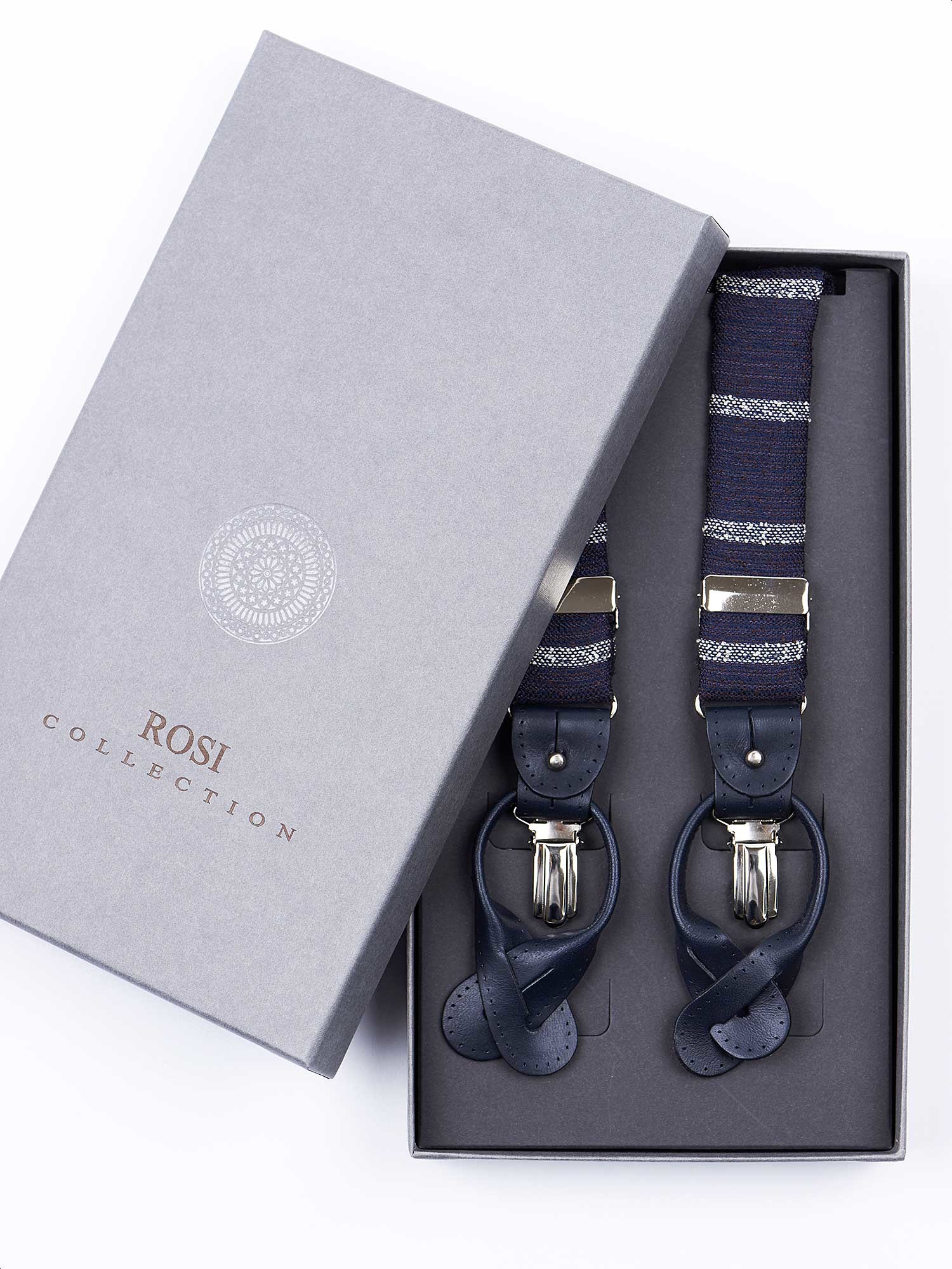 Braces for men with three hangs - Rosi Collection