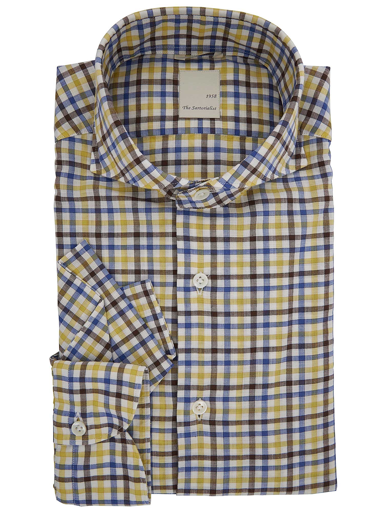 Herren-Hemd The Sartorialist bunten Casual-Style