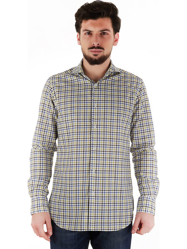 Herren-Hemd The Sartorialist bunten Casual-Style