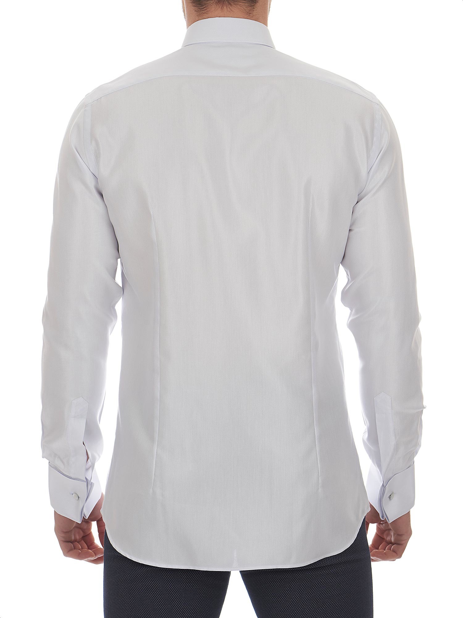 Del Siena - Camicia cerimonia grigio perla