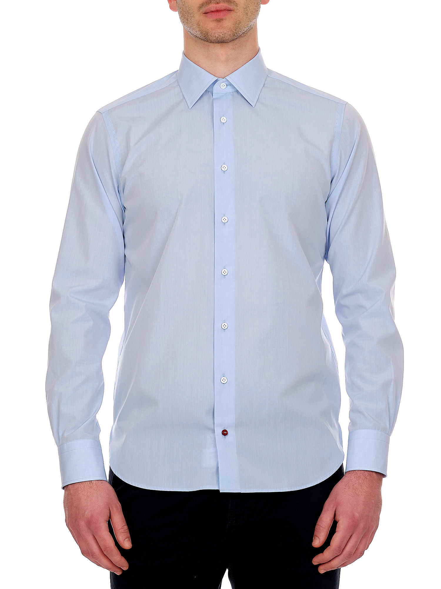 Camicia Celeste di Càrrel "Exclusive 200/2"