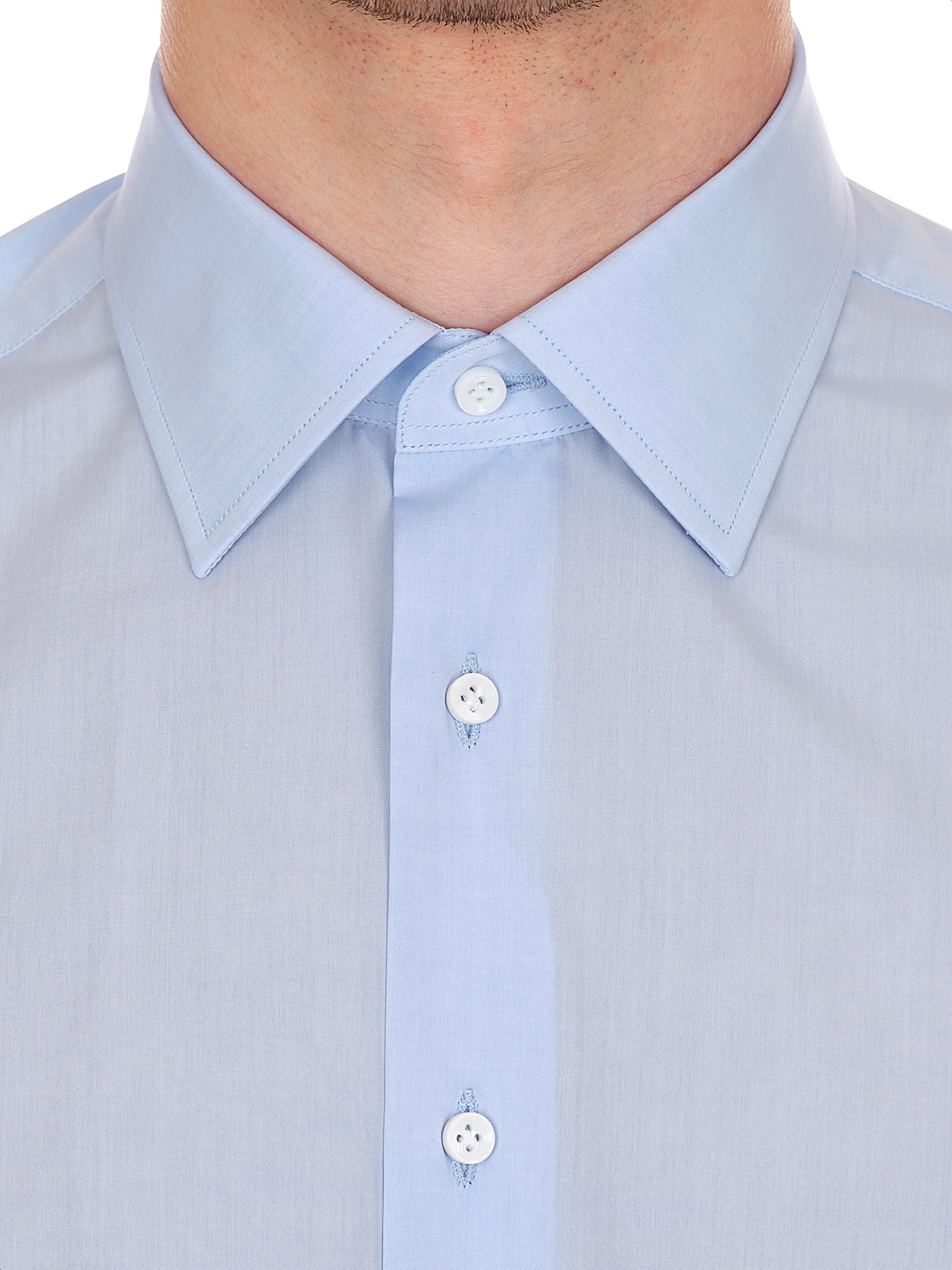 Camicia Celeste di Càrrel "Exclusive 200/2"