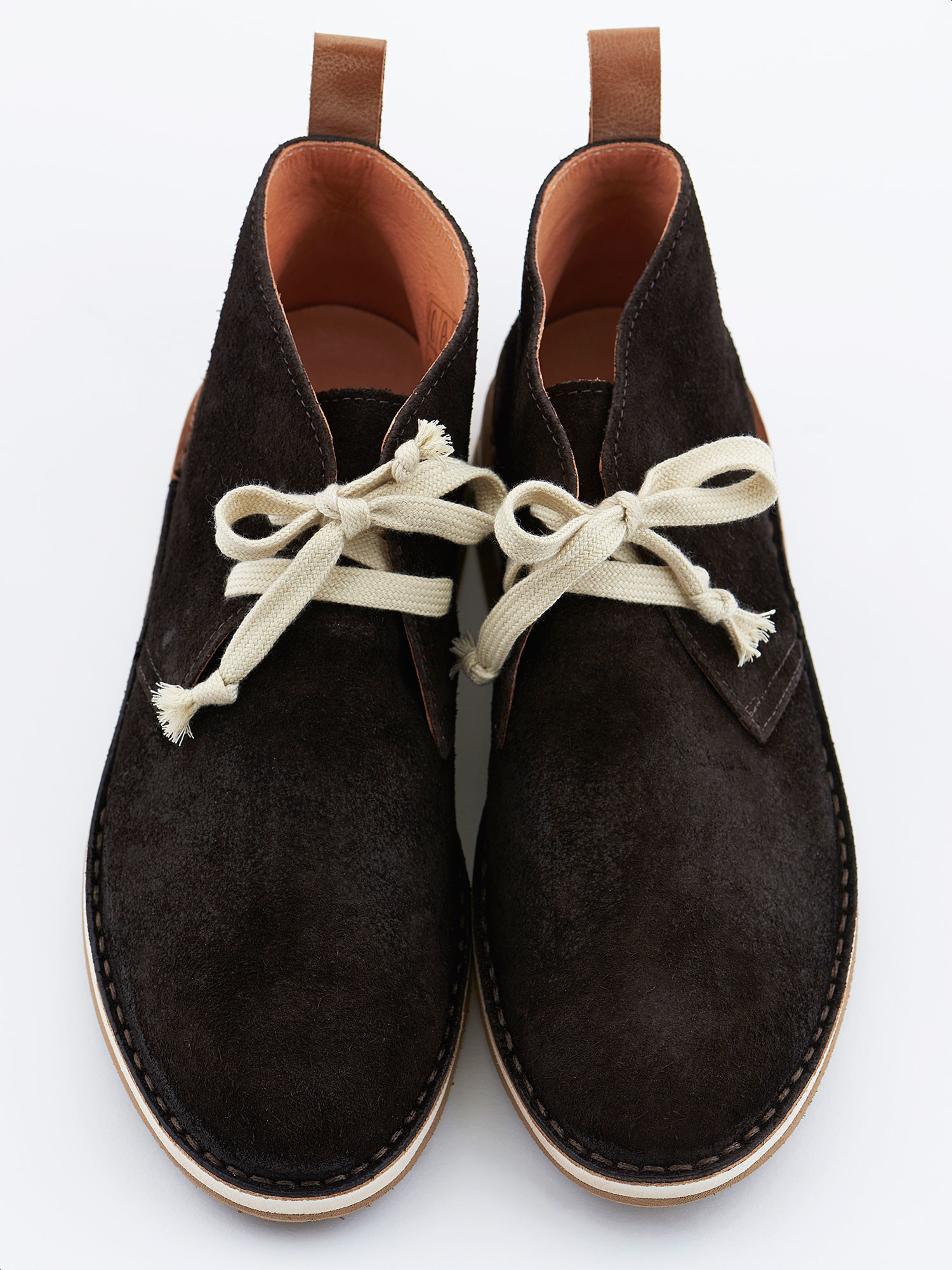Ecological brown suede desert boot - Astorflex