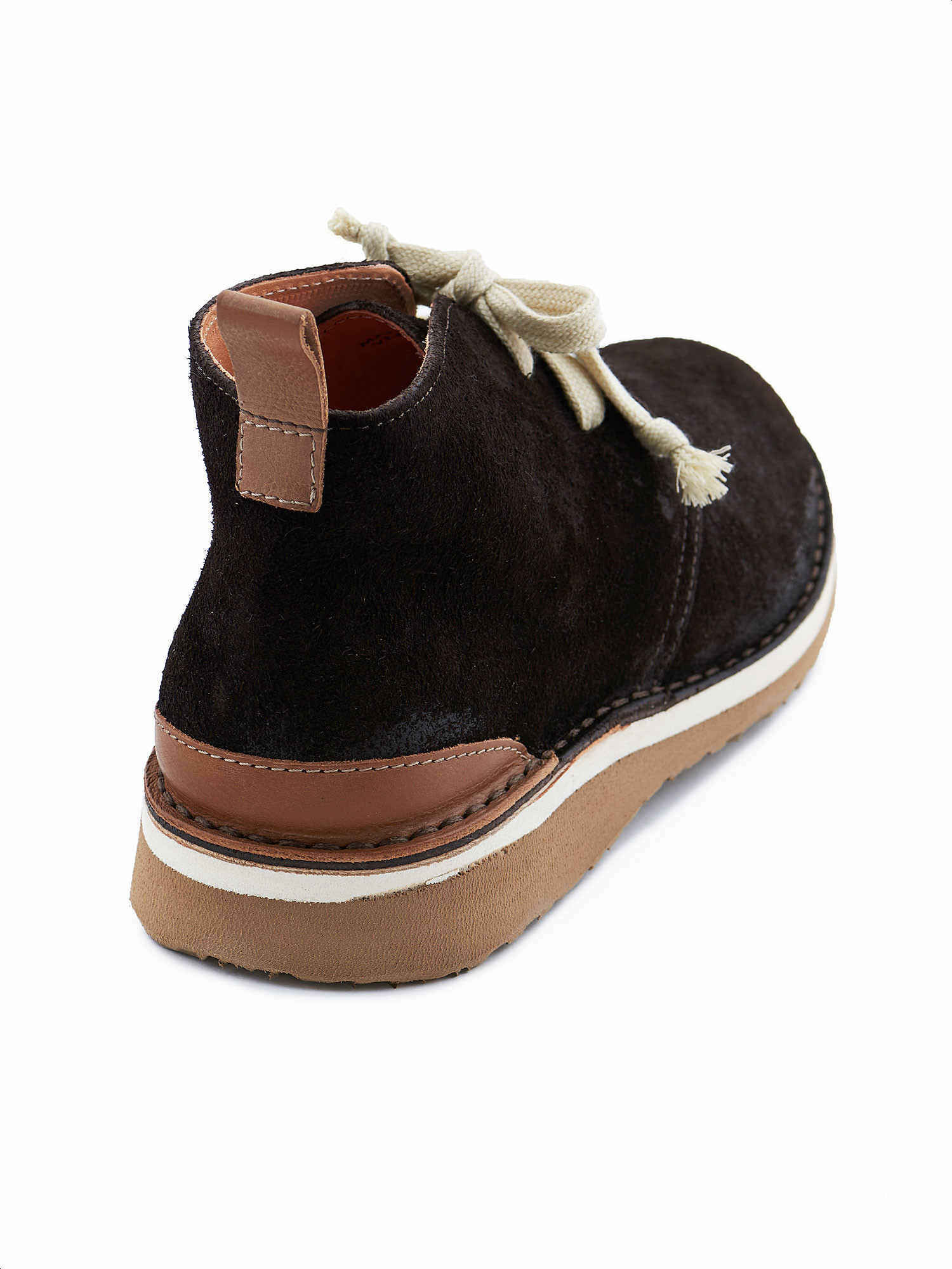 Ecological brown suede desert boot - Astorflex