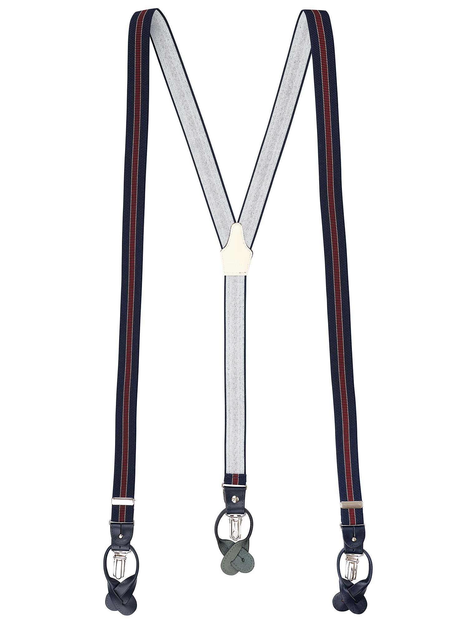 Blue And Red Elastic Braces Rosi Collection