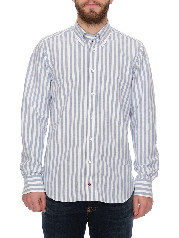 Striped Flannel Shirt - Càrrel