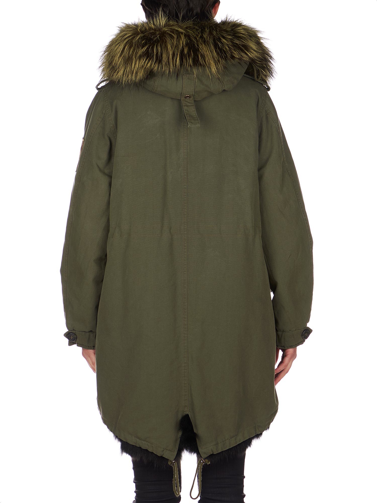 Women's Military Green Parka - Solleciti