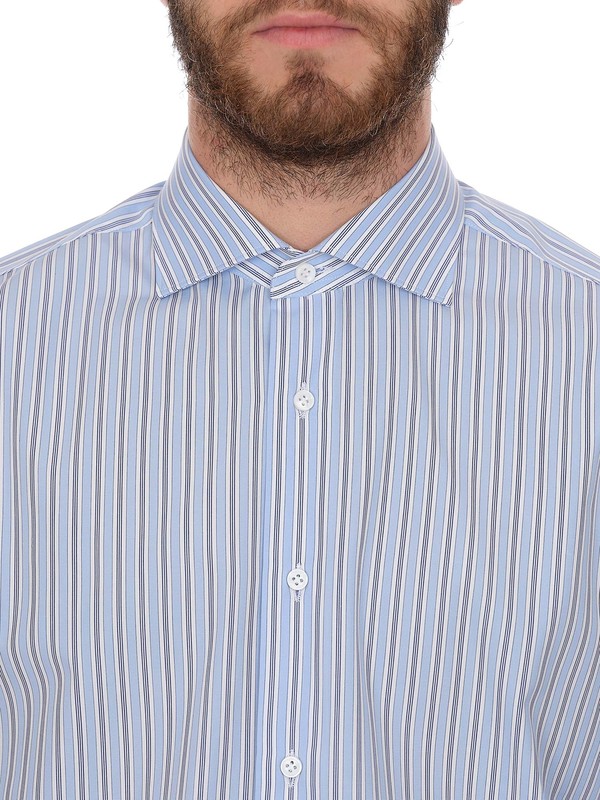 Càrrel - Men's Striped Shirt