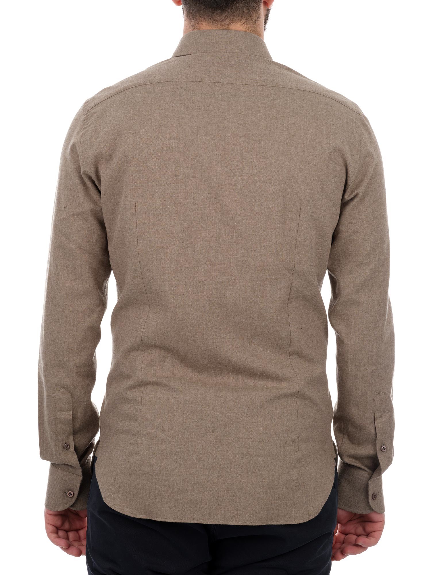 Del Siena - Brown Flannel Shirt