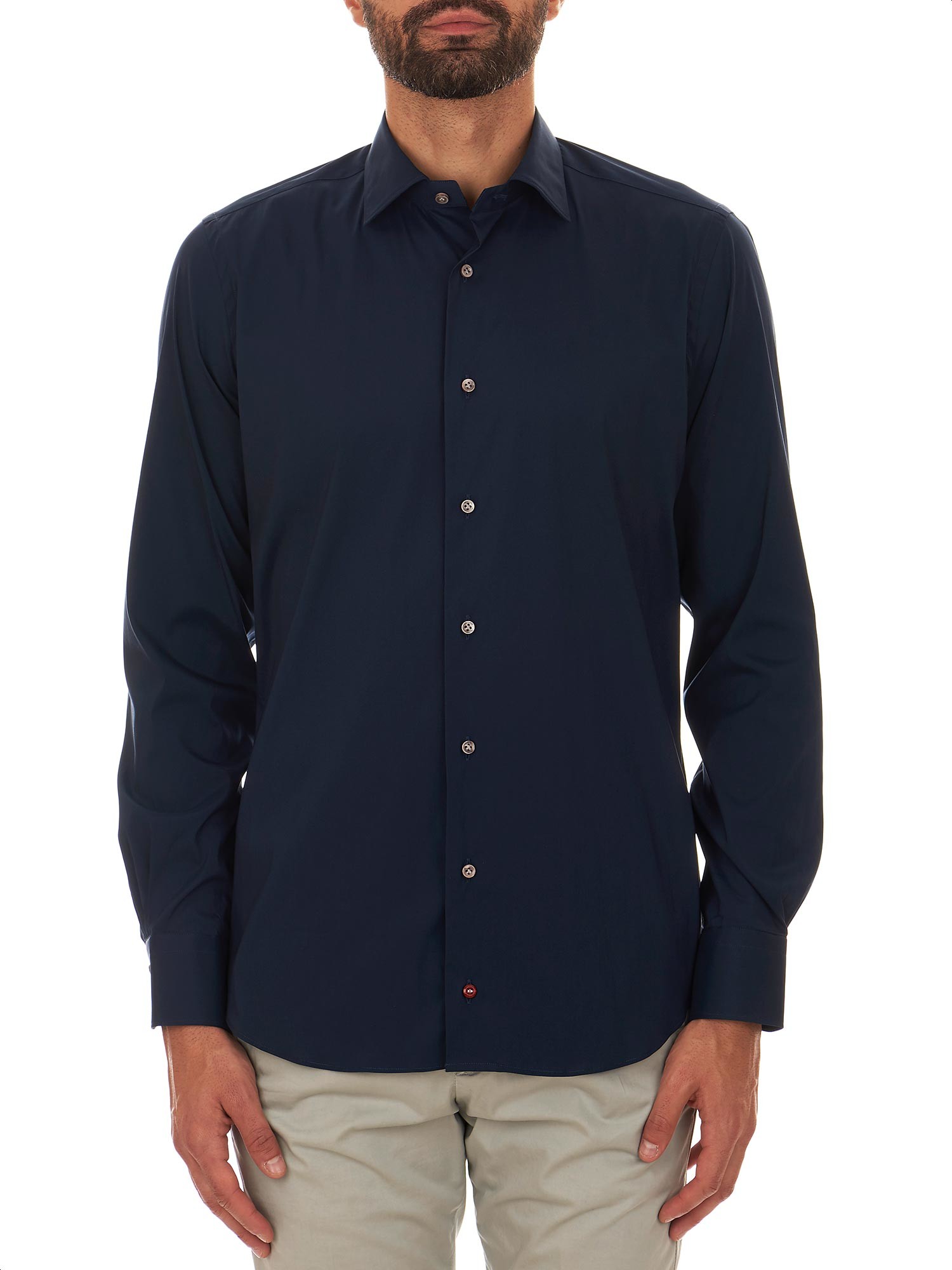 Blue stretch shirt - Carrel