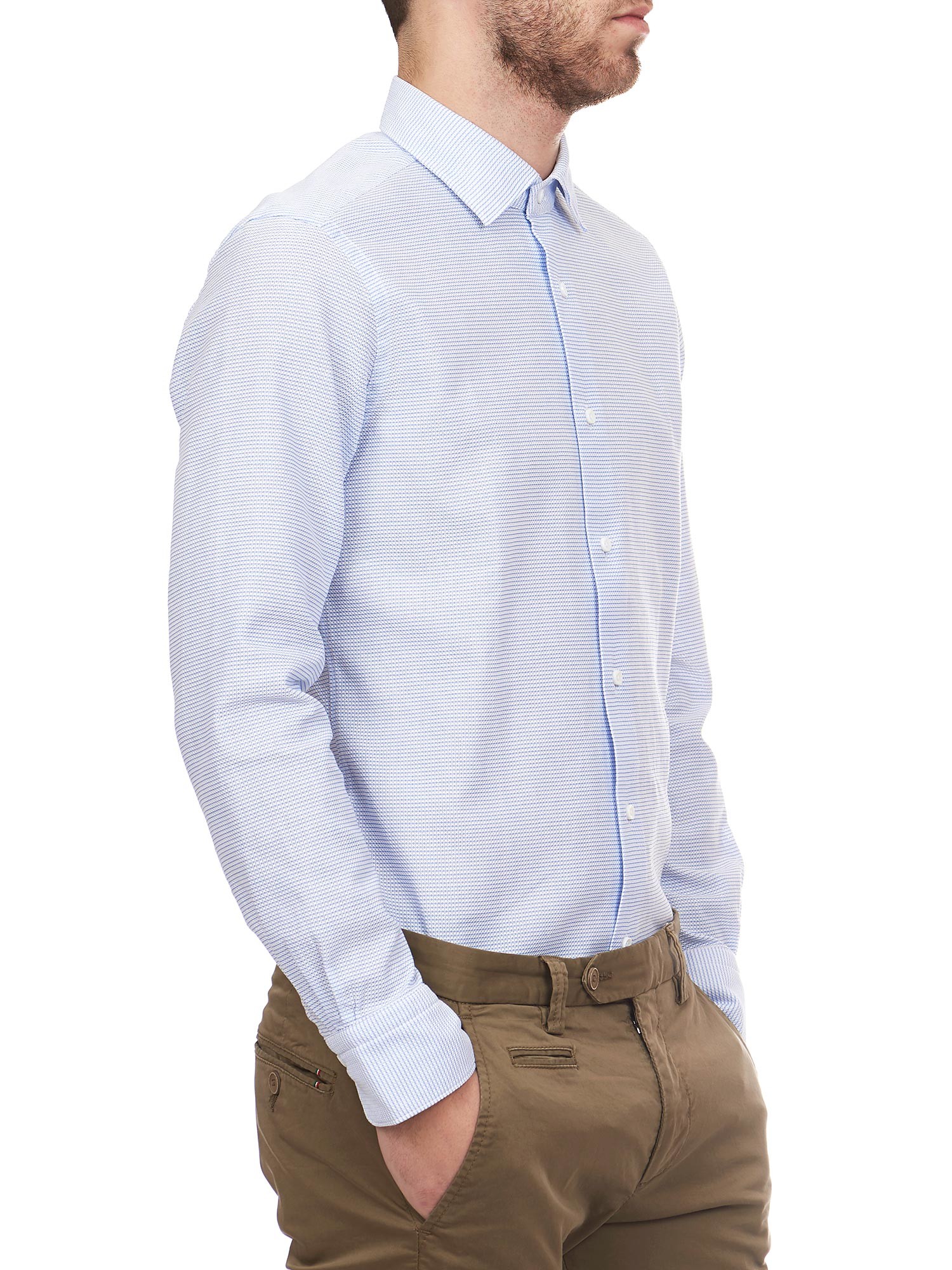Light blue Càrrel shirt light fabric