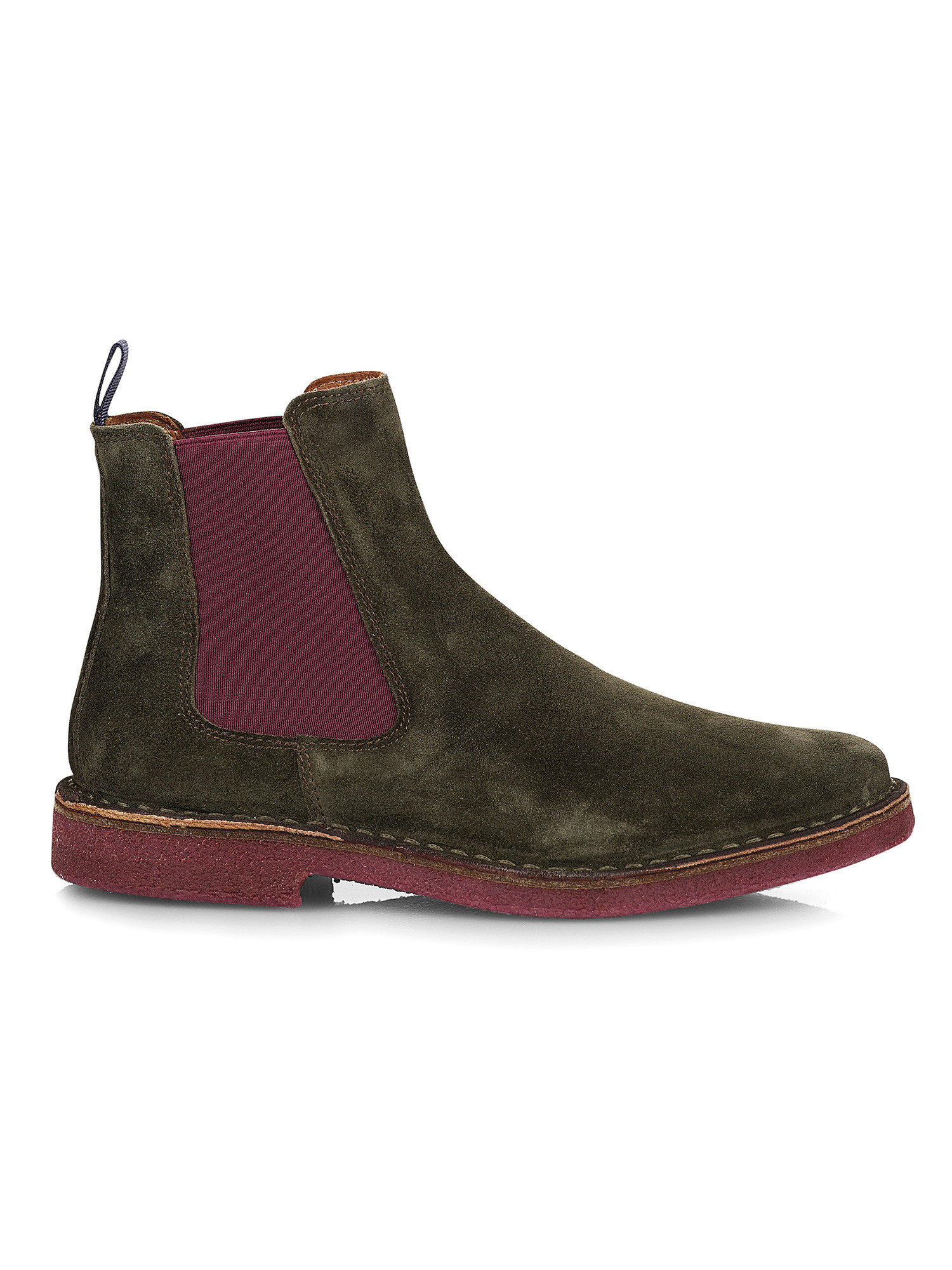 Wally Walker - Olive Green Ankle Boot for Women