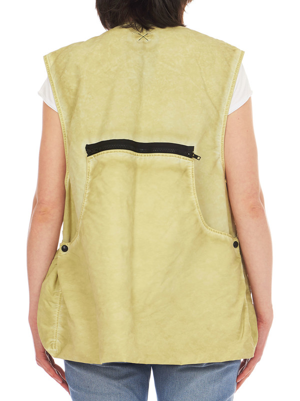 ETHIQUE - Yellow unisex regenerated nylon vest