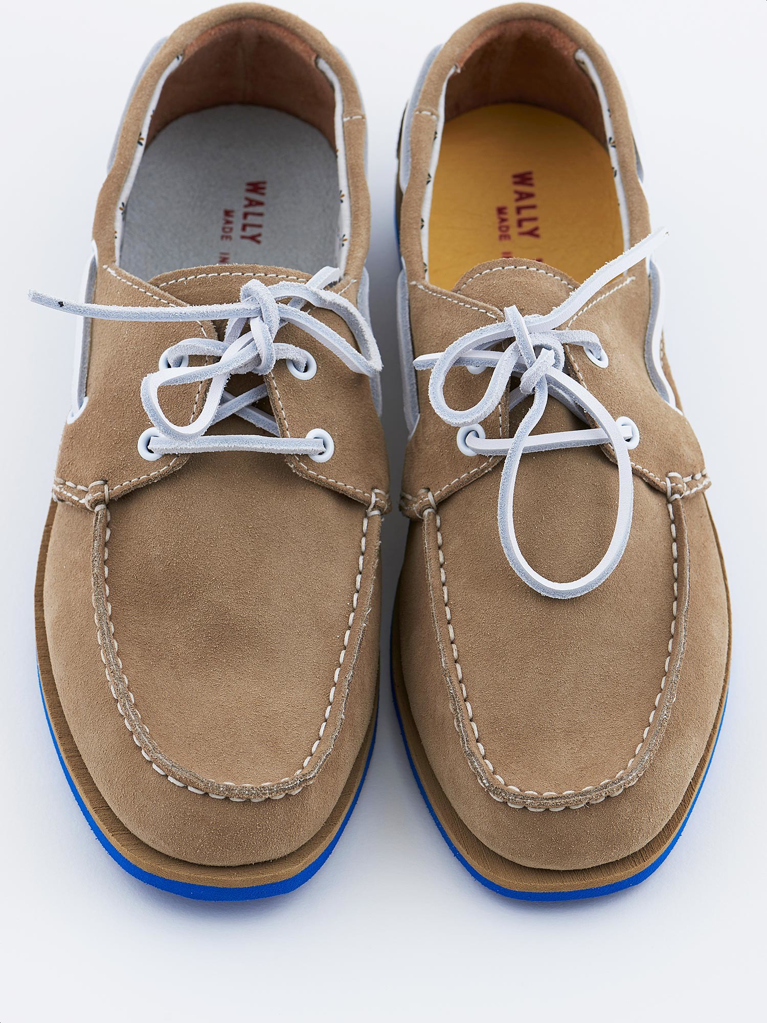 Wally Walker - Suede boat shoes