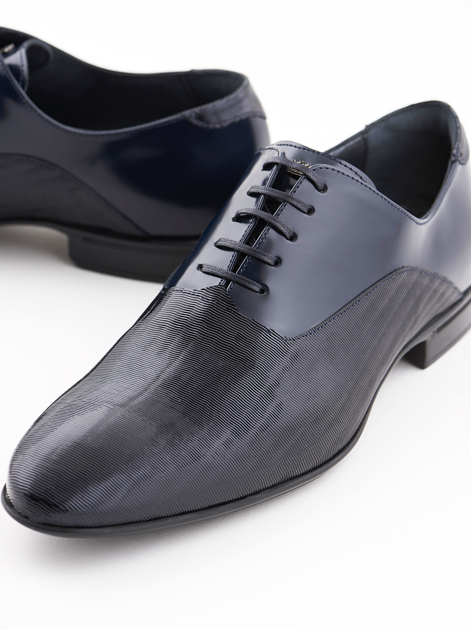 Scarpa elegante blu da uomo - Principe di Milano