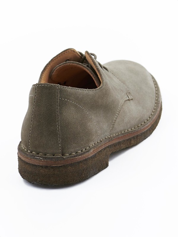 Scarpa Derby scamosciata colore grigio - Astorflex