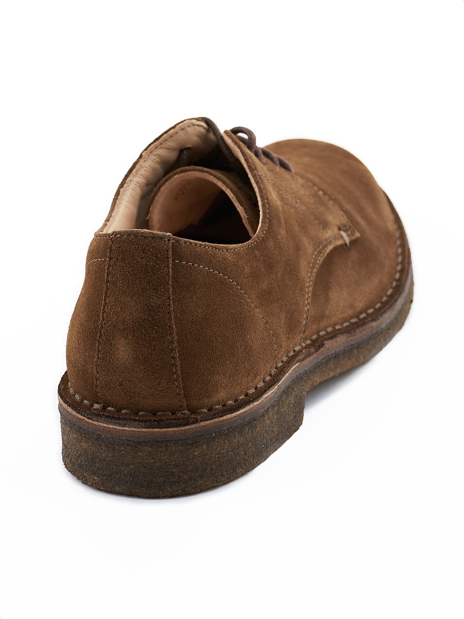 Brown Derby shoe in suede - Astorflex