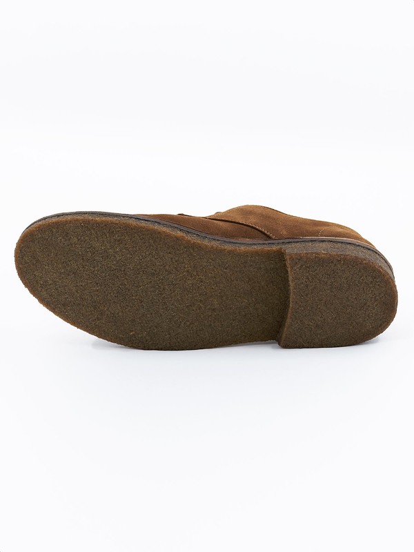 Brown Derby shoe in suede - Astorflex
