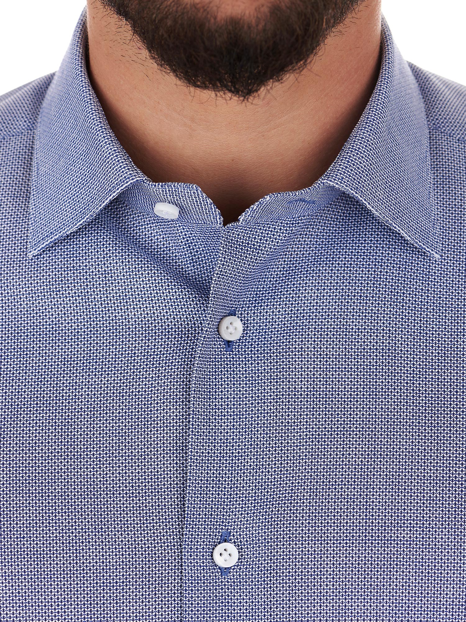 Light and summer Càrrel shirt with honeycomb fabric