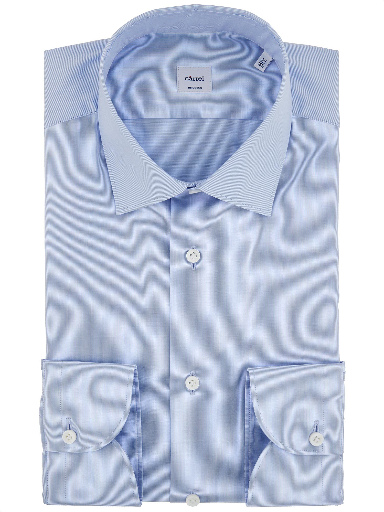 Classic pure cotton blue shirt - Càrrel
