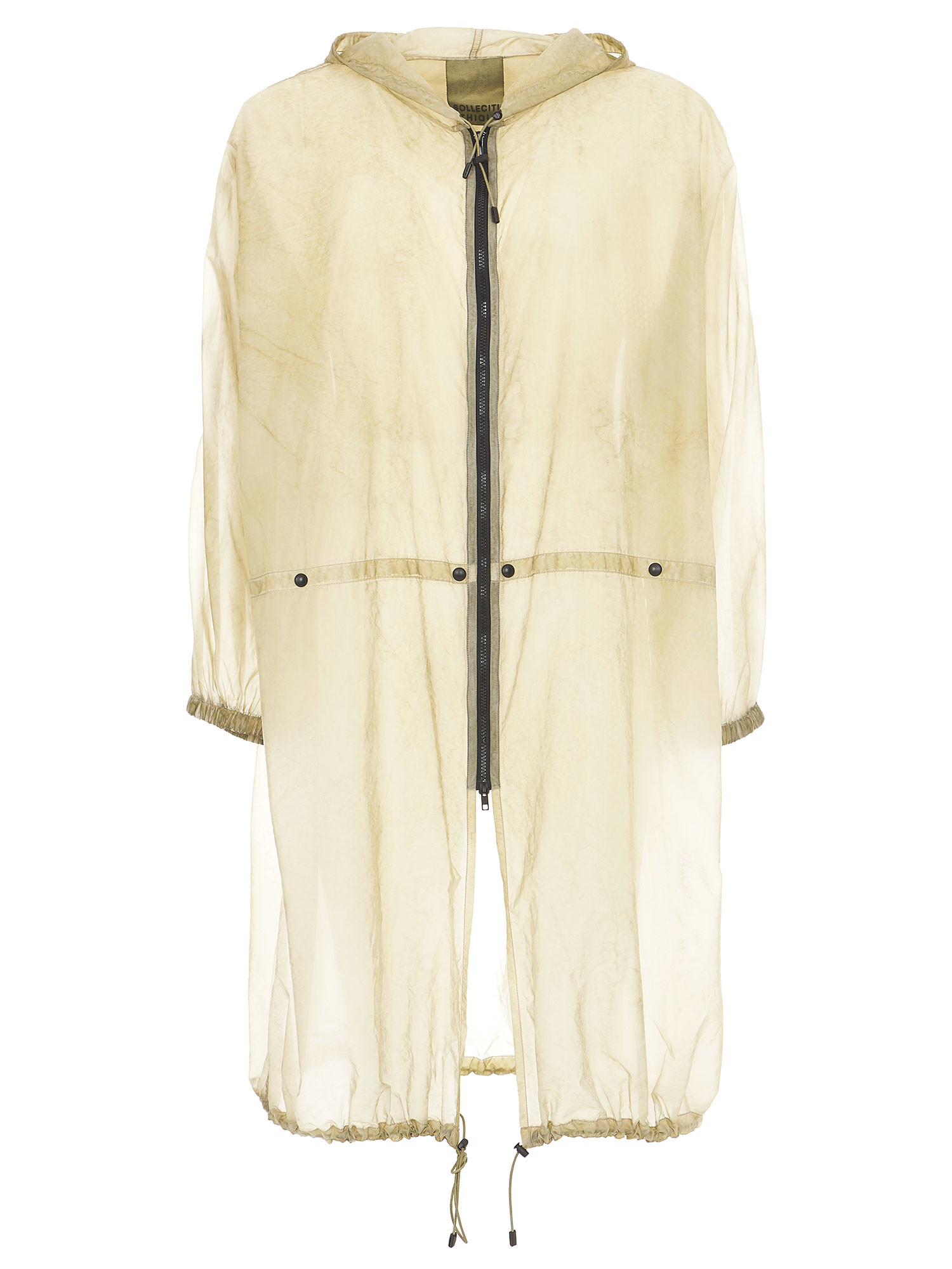 ETHIQUE - Spolverino verde impermeabile