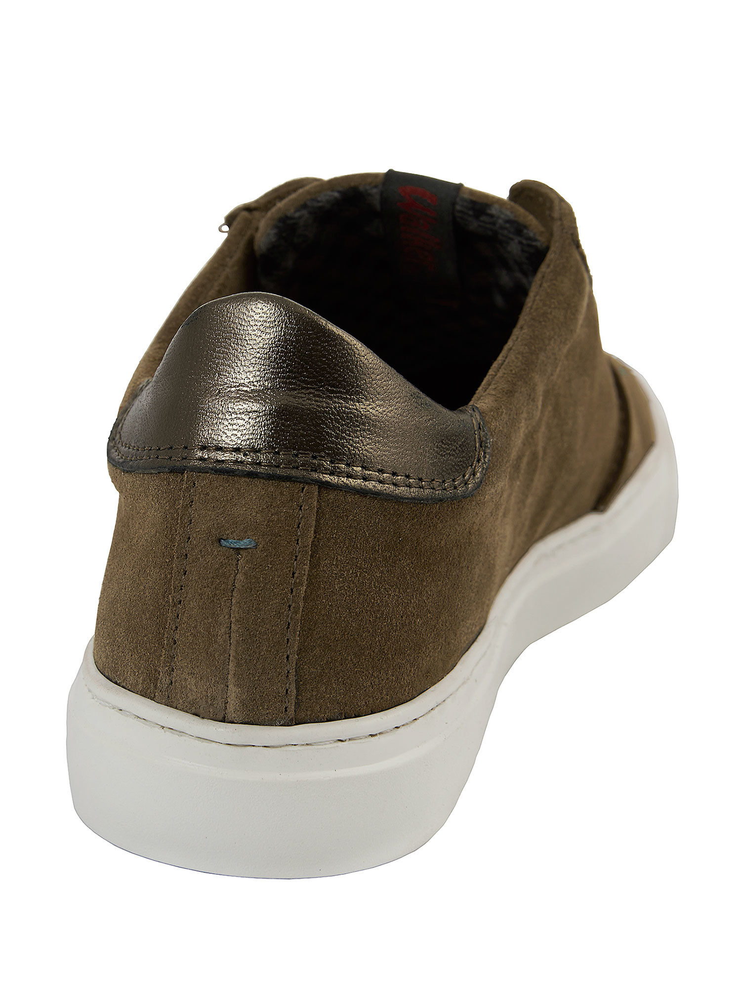 Brown leather sneaker shoes - Wally Walker