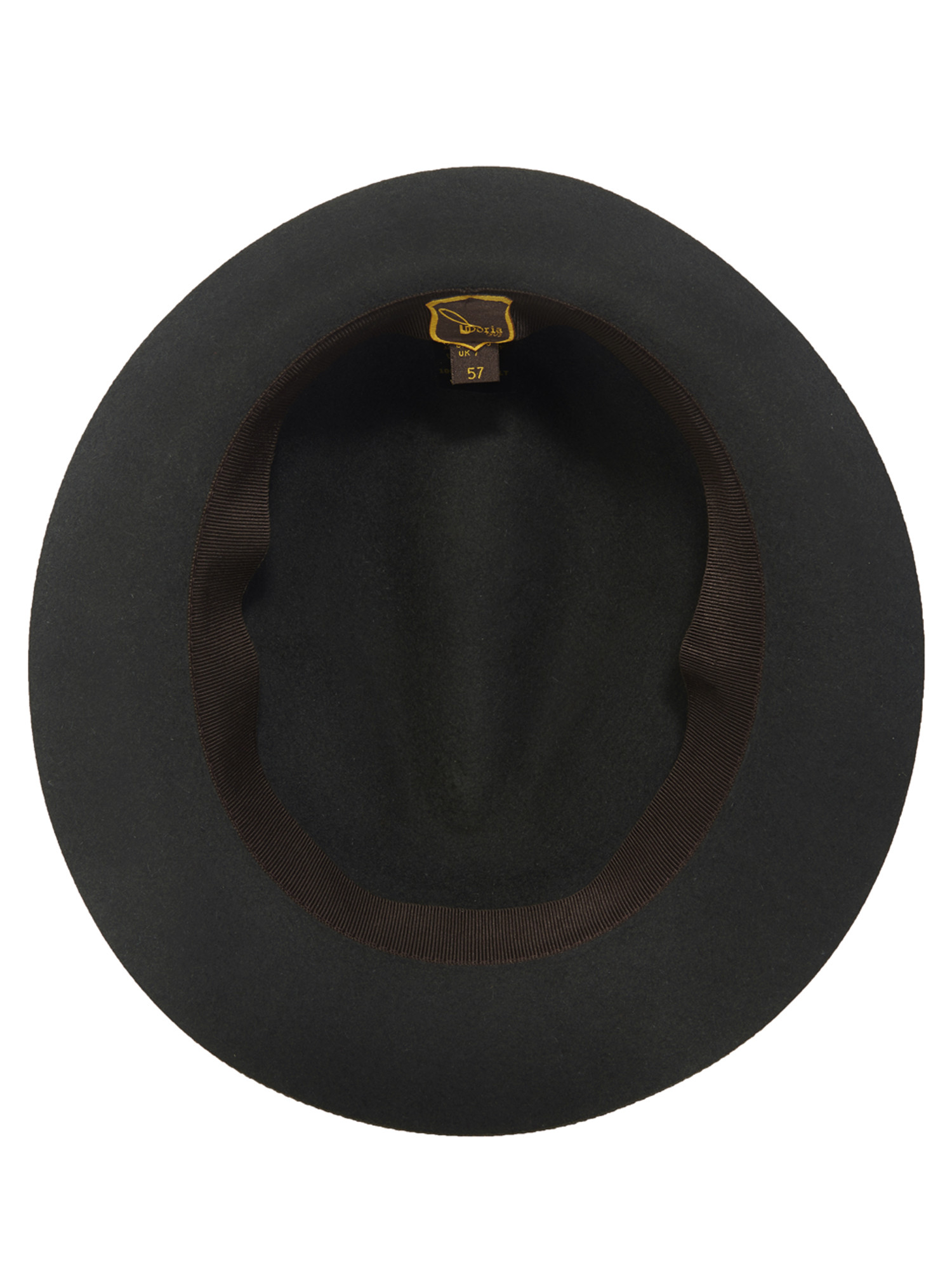 Trilby eleganten schwarzen Hut Mann Frau Doria 1905