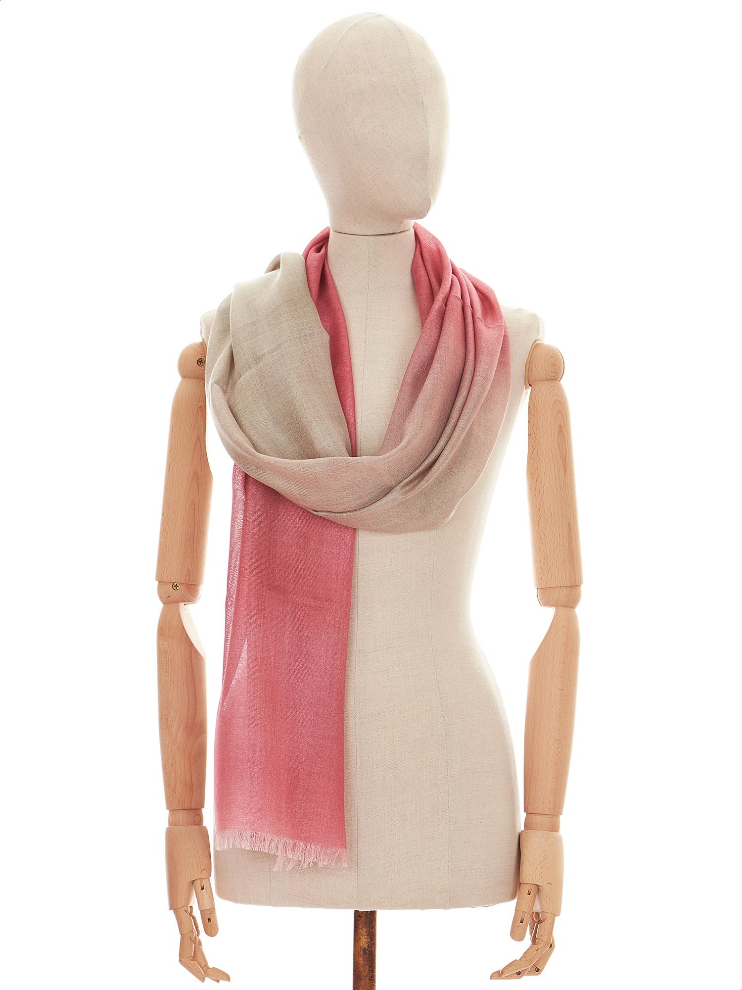 Pashmina melange in pure silk - Ama Pure
