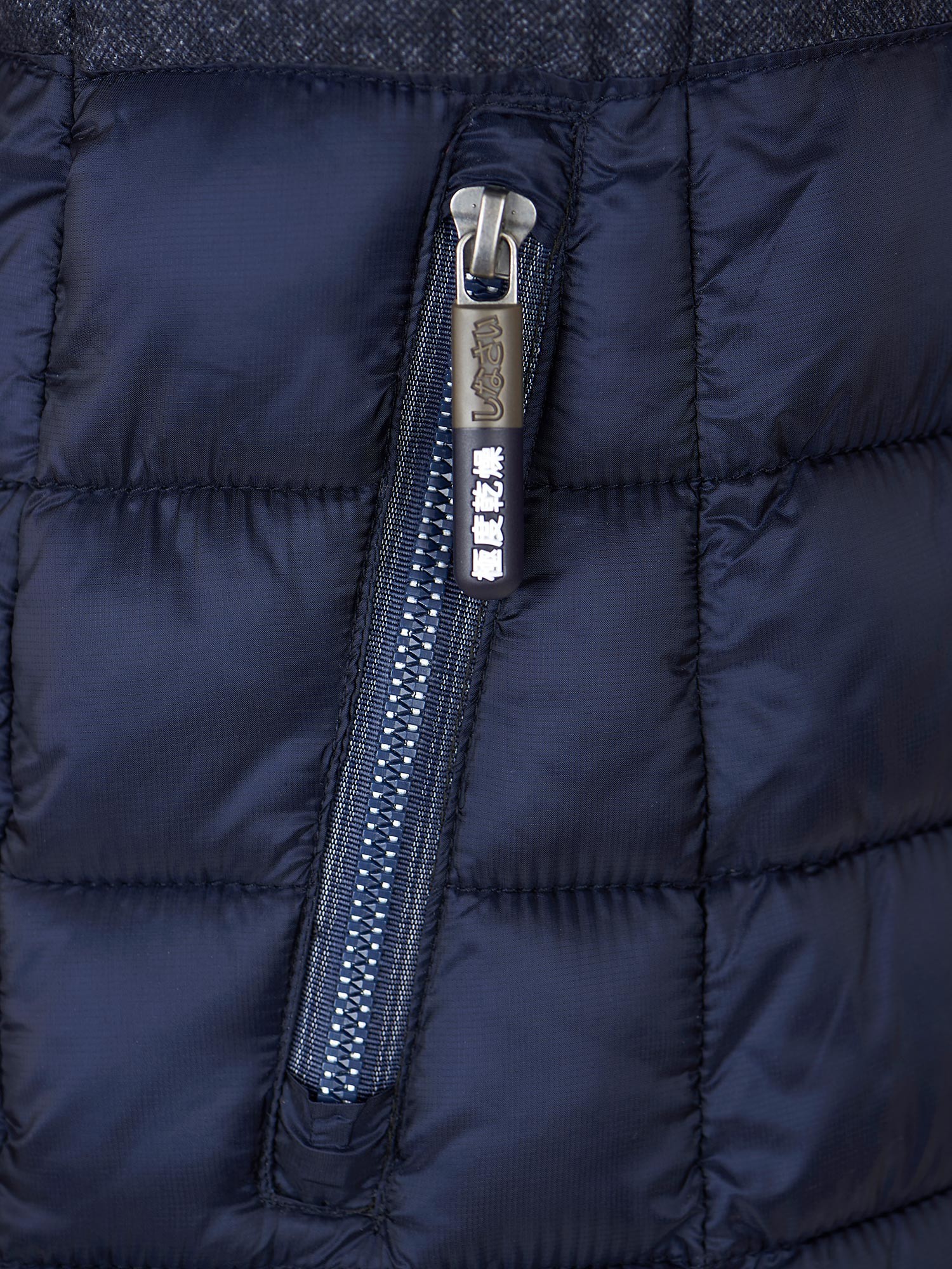 Blue padded jacket for women - Superdry